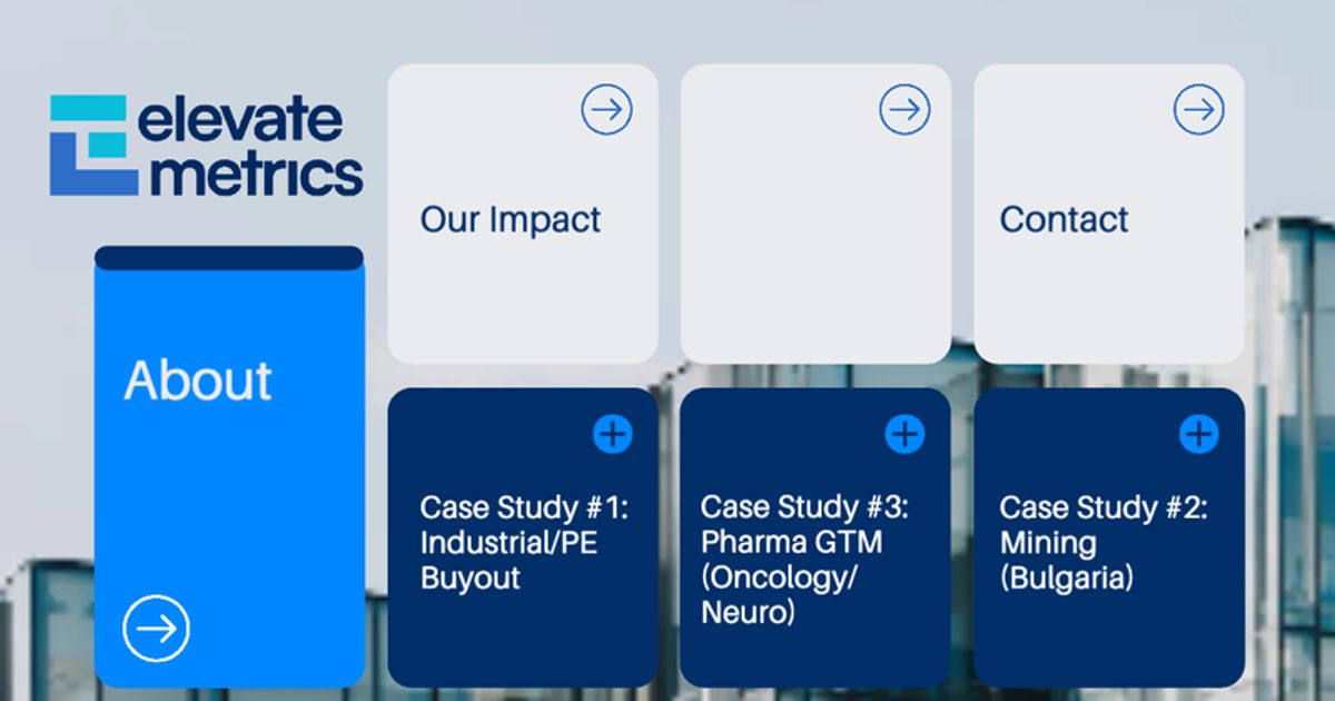 Your data, elevated.